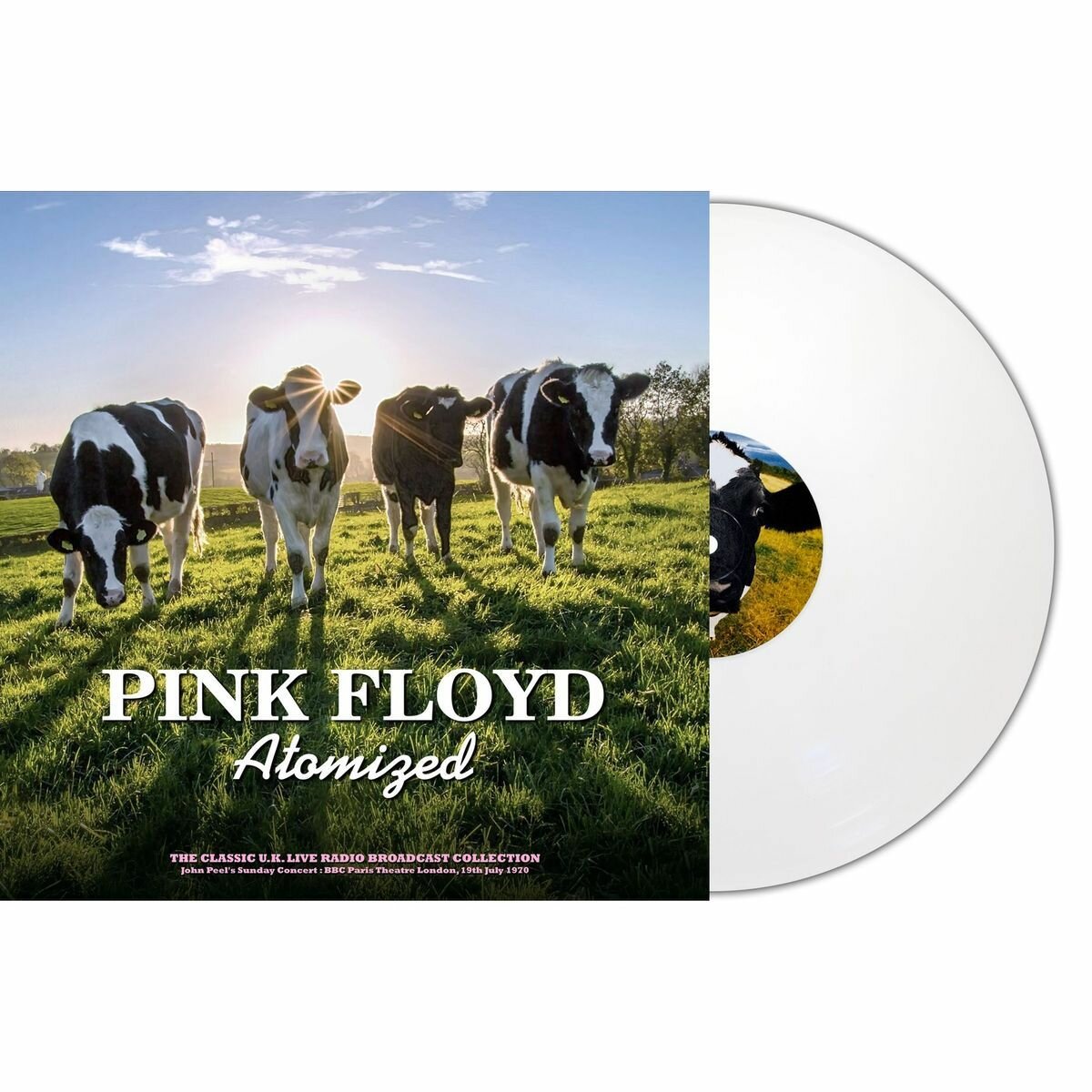PINK FLOYD - Atomized (BBC Paris Theatre London, 19th July 1970) (LP, White) Виниловая Пластинка