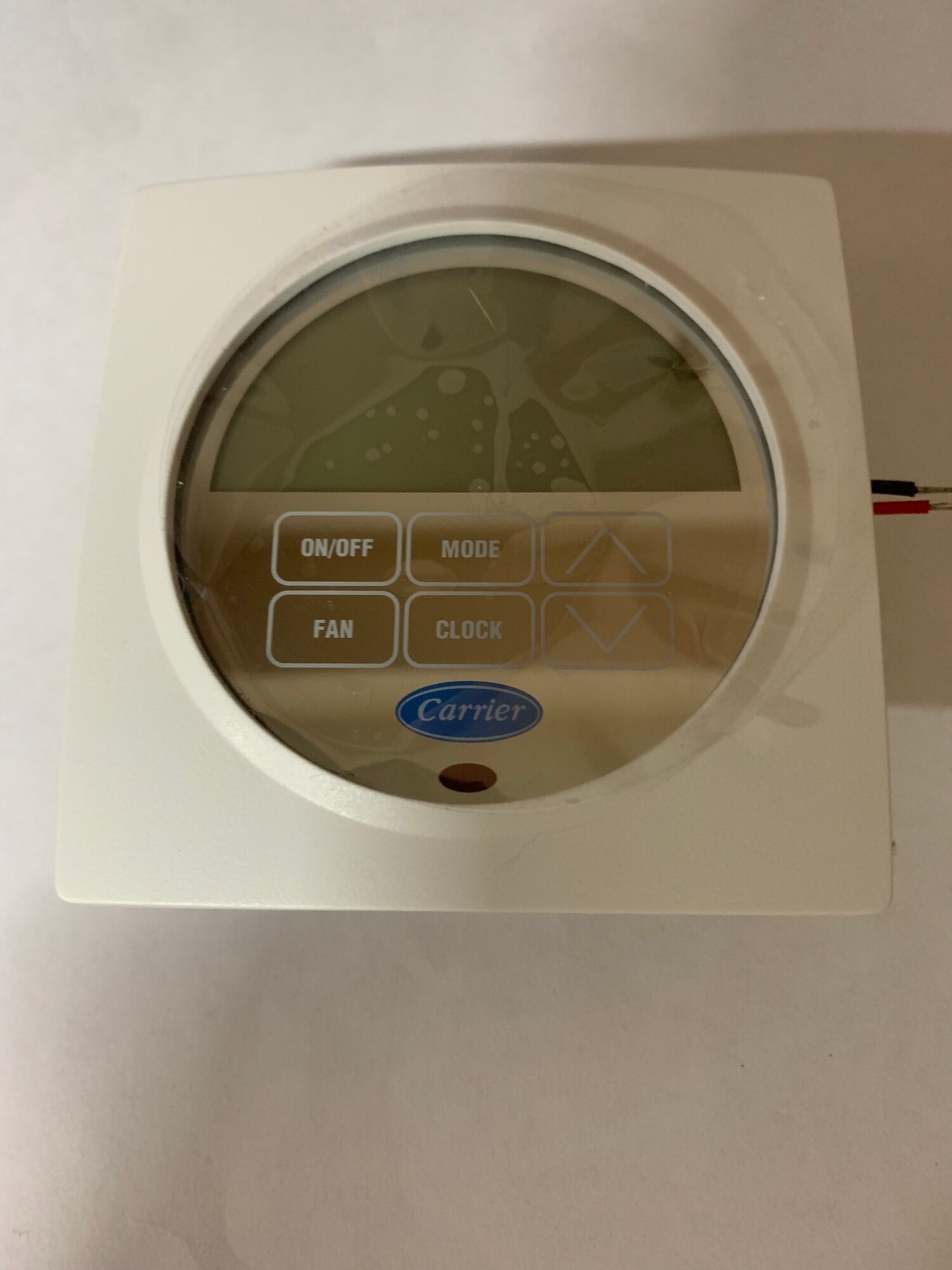 Пульт д/у термостат Carrier TST-PEPD12113ECSW5, для фанкойла