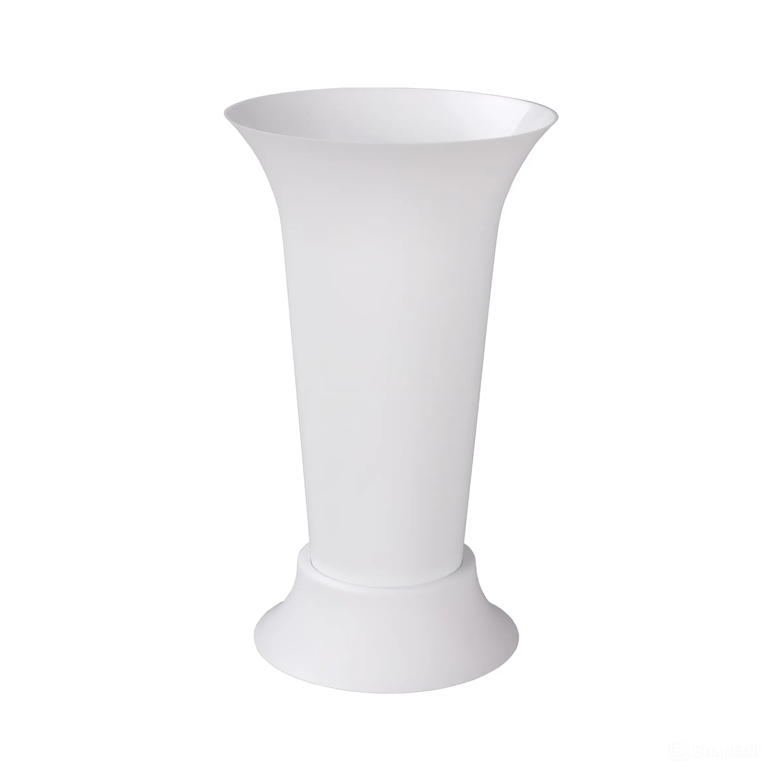 Ваза для цветов под срезку Альтернатива, 18,5 x 31 см, белая
