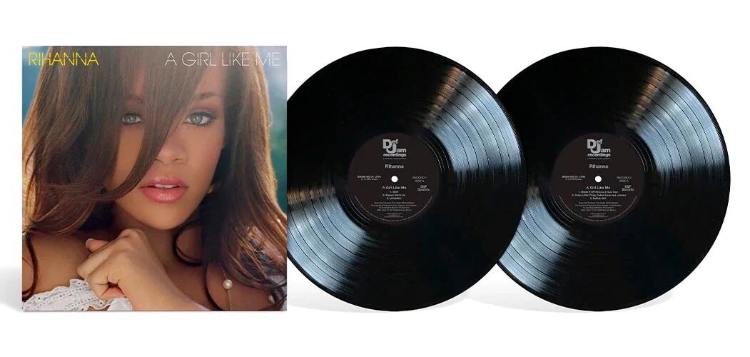 Виниловая пластинка "Rihanna - A Girl Like Me", LP, 2LP, 2006 г, 2017г, ЕС