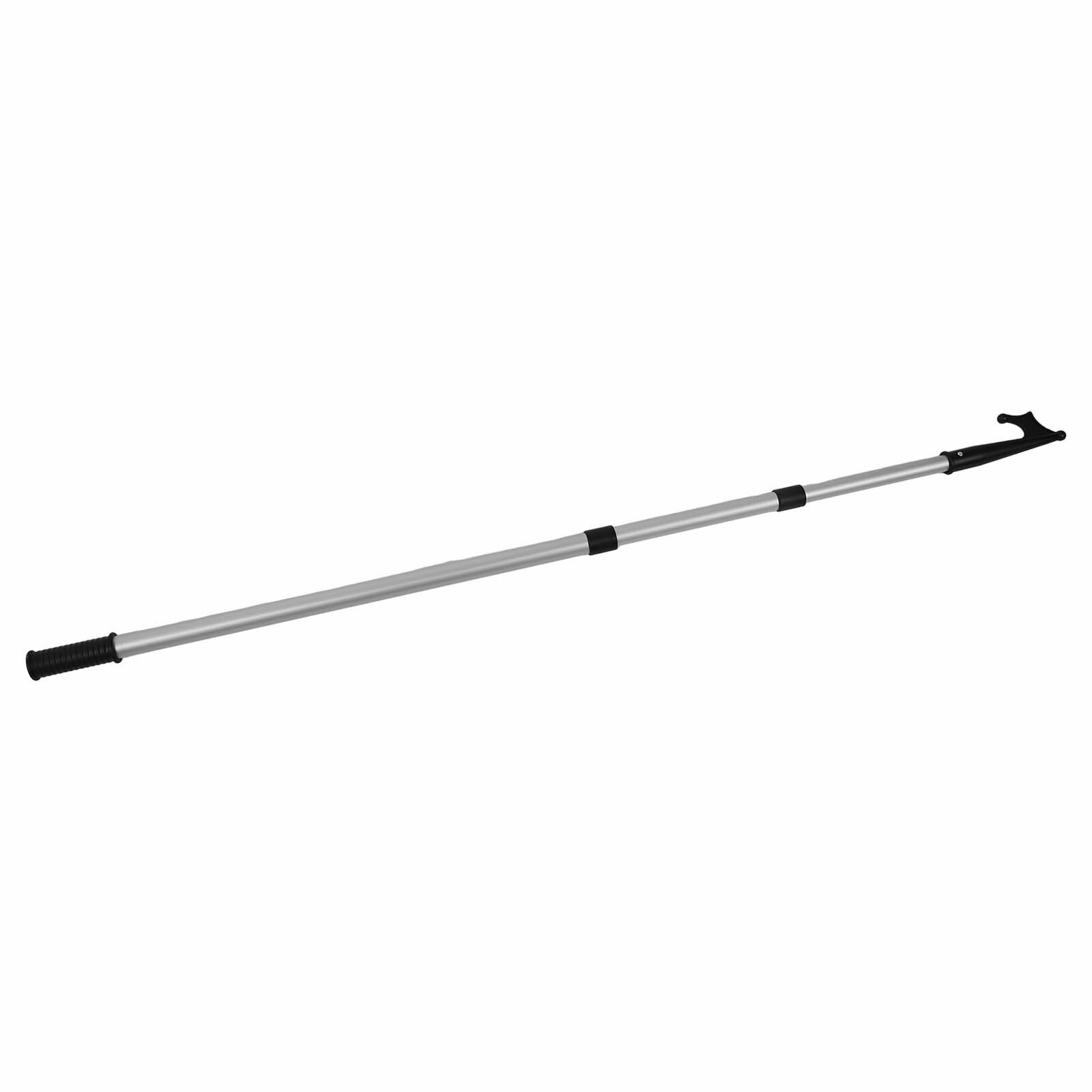 Крюки для лодок с противоскользящей эргономичной ручкой, прочные, регулируемые, легкие, телескопические, для судов и яхт, 3 шага: 106,6–233,6 см/42–92 дюйма