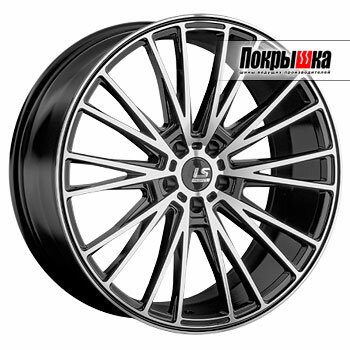 Диски литые LS FlowForming RC60 (BKF) 10.5х21/5х112 D66.6 ET40.0