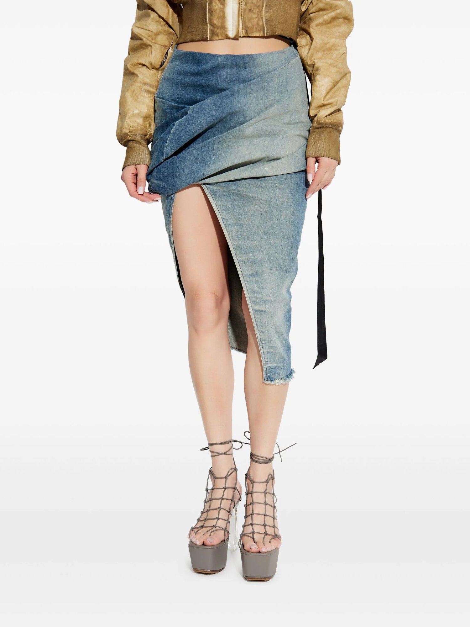 Юбка Rick Owens Low Twist, размер 38 — фото 1