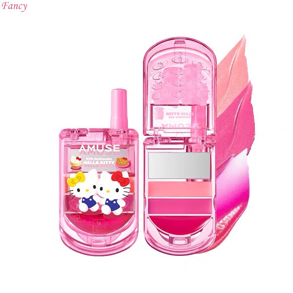 Глазурь для губ Amuse с ко-брендом Hello Kitty small mobile phone для нанесения румян двойного назначения на губы