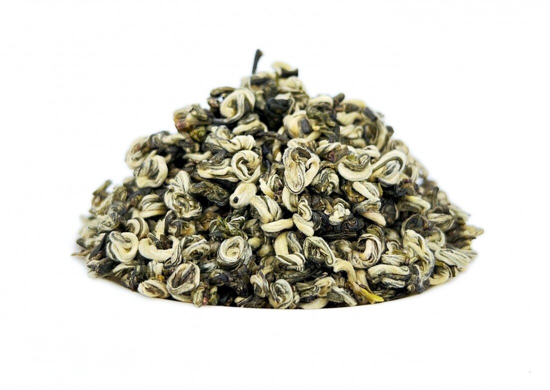 Зеленый чай, Сюэ Я Билочунь ( Изумрудные спирали весны ). Китай, провинция Юньнань, 2025 г. 100 гр.