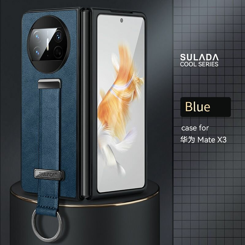 SULADA Роскошное ОПремиум коже чехол для Huawei Mate X3 ( Хуавей Мейт X3 )