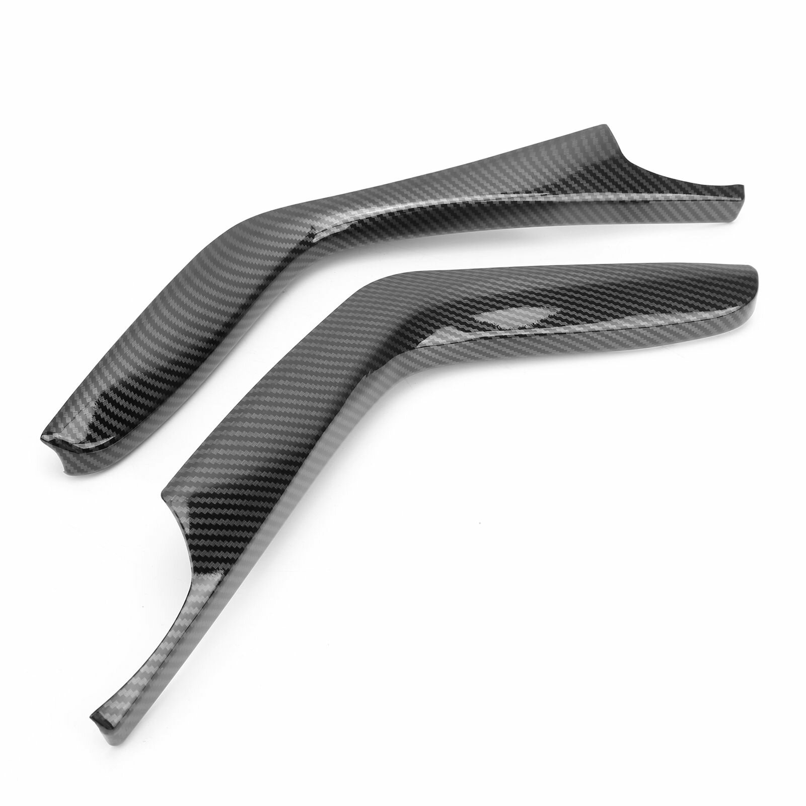 Карбоновая накладка панели КПП для Honda Civic 2016-2020