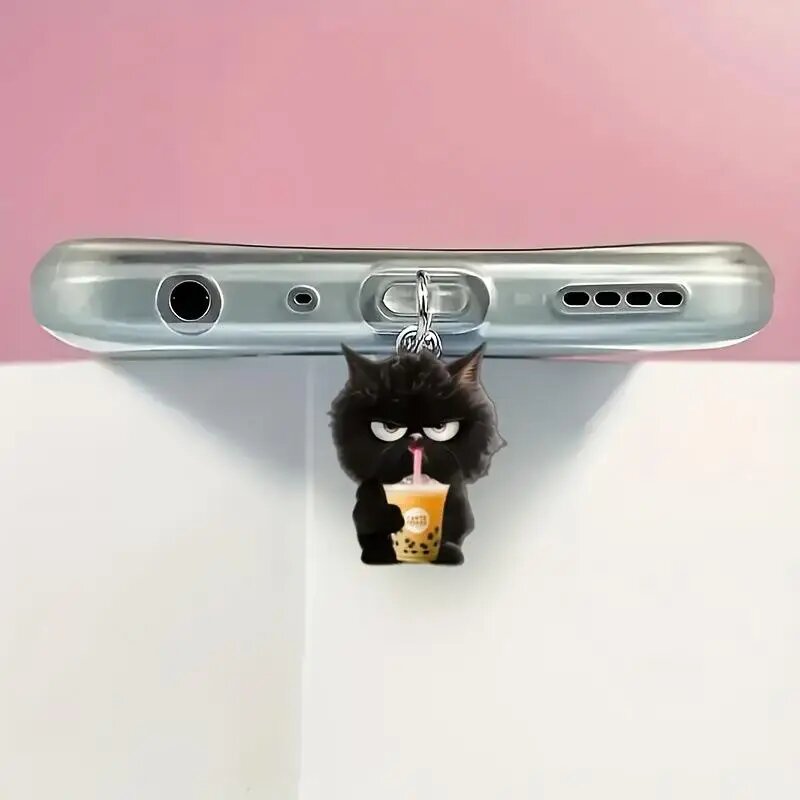 1 шт. 2D акриловая плоская пылезащитная заглушка типа C овальный разъем пылезащитная Type-c B