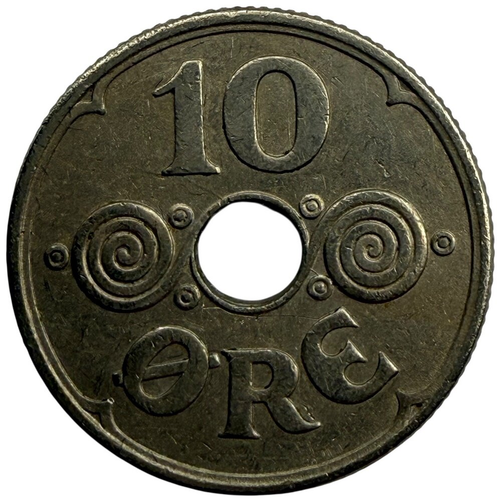 Фарерские острова 10 эре (оре) 1941 г. (Лот №4)