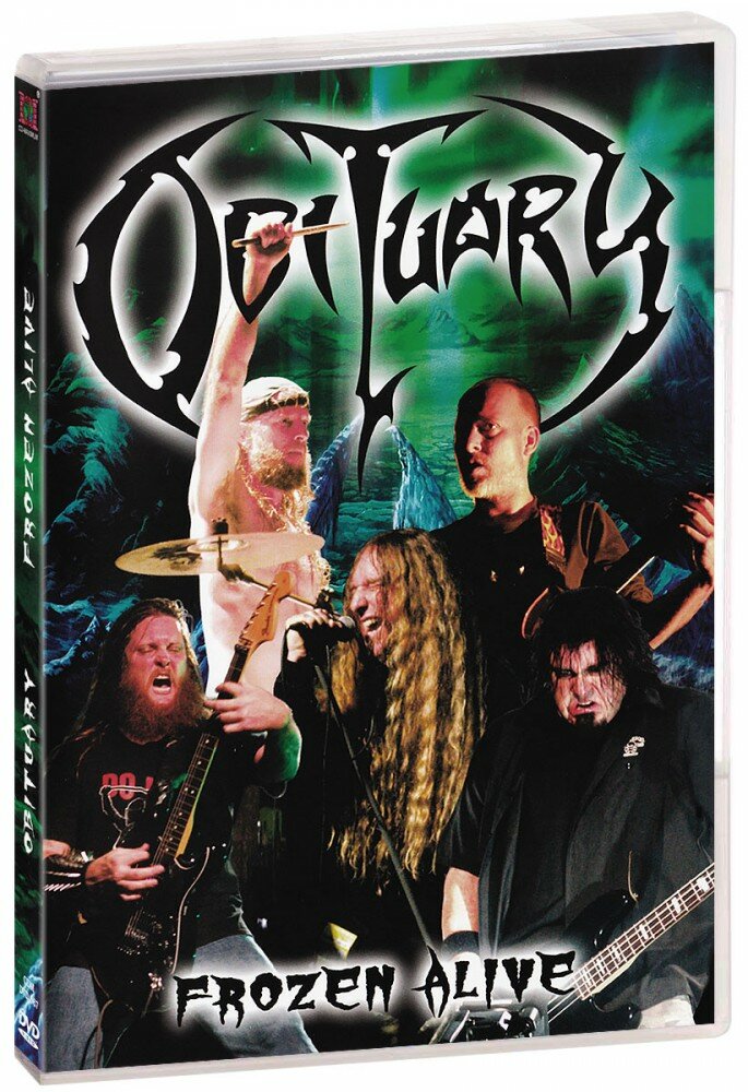 Obituary. Frozen Alive (DVD) (2006 год, ДВД диск, DVD Box, Россия)