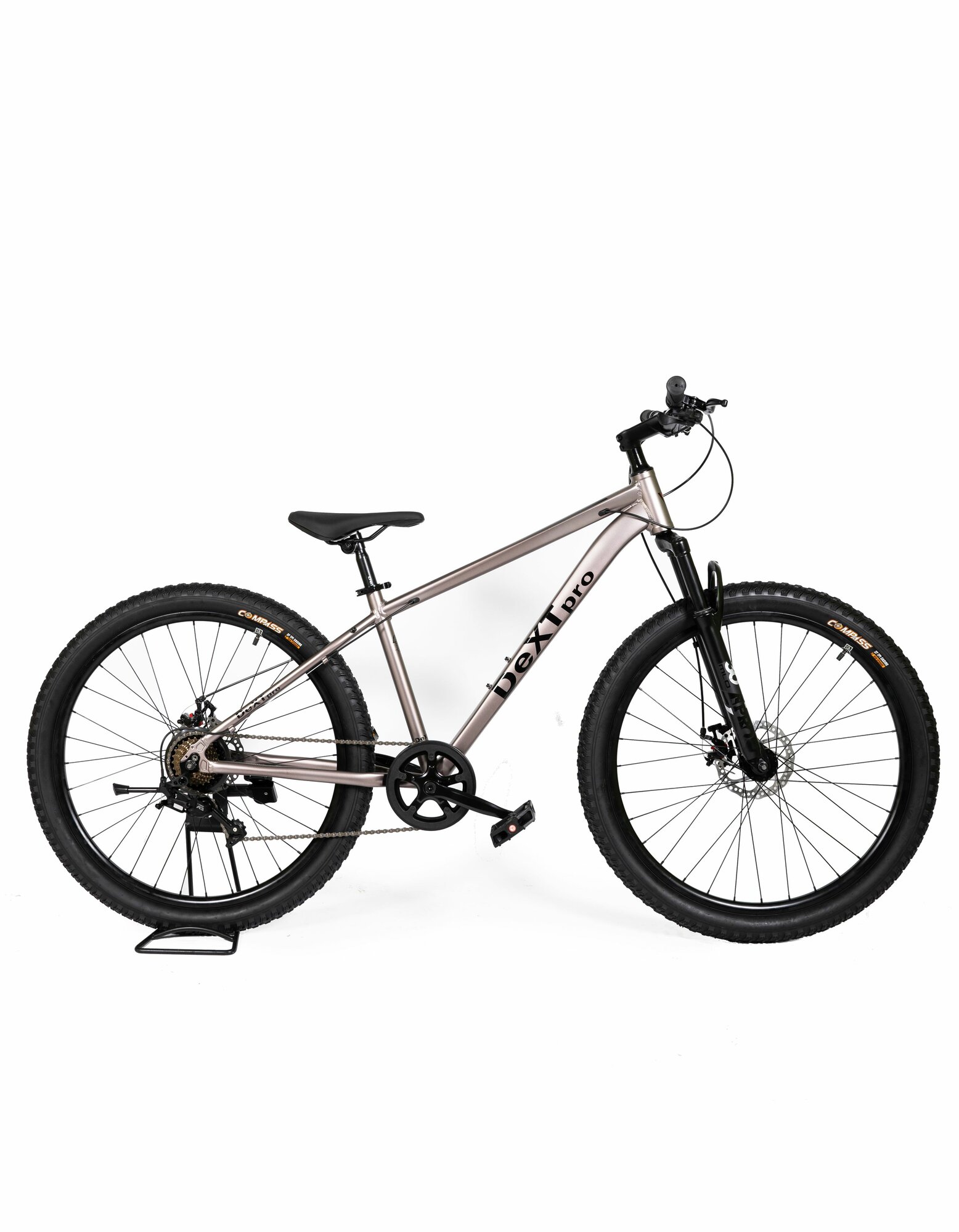 Велосипед Dextpro взрослый скоростной горный колеса 26 дюймов, рама 16, золотой