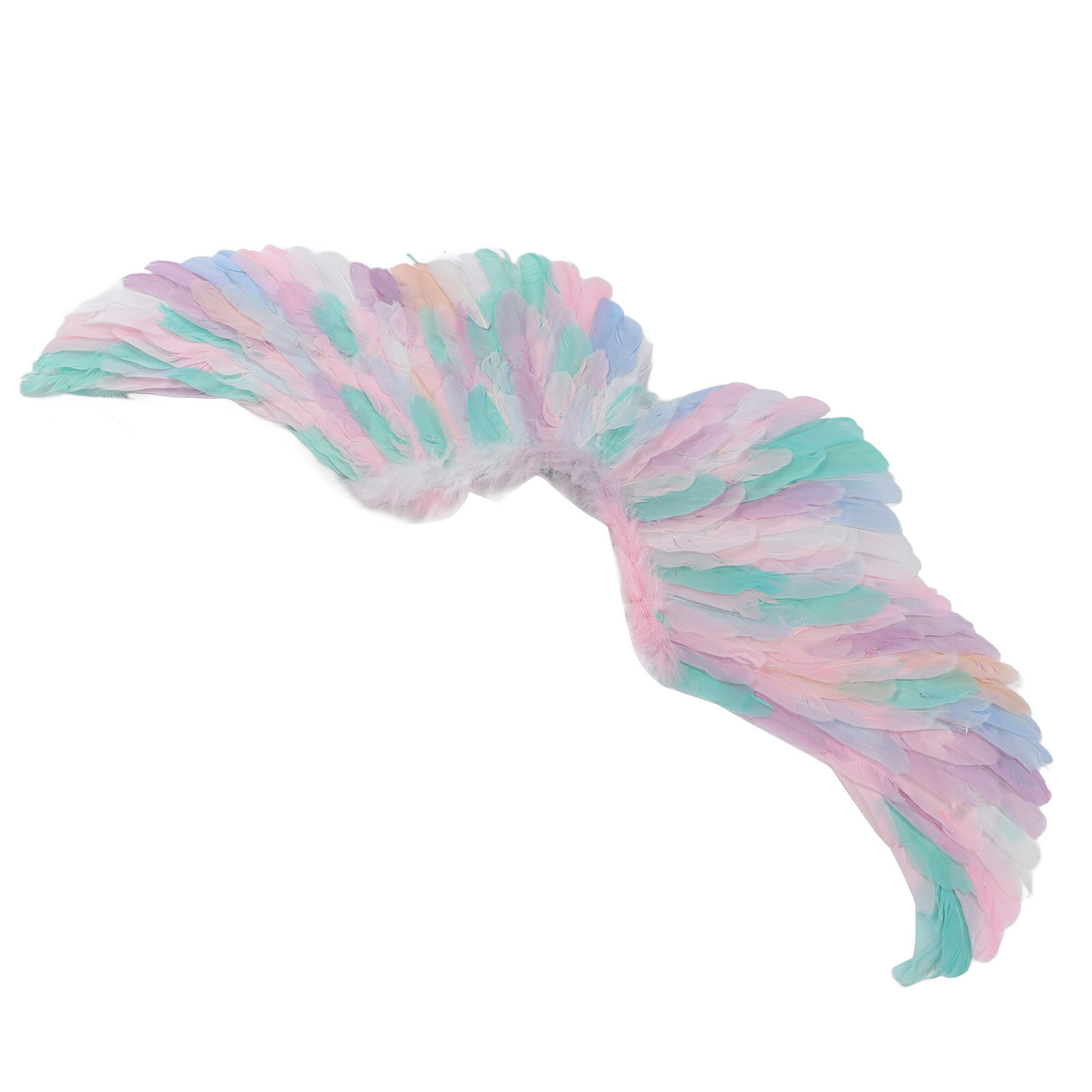 Костюм с крыльями феи, красочные крылья ангела и принцессы с перьями для Хэллоуина, вечерние сувениры для косплея, этап L