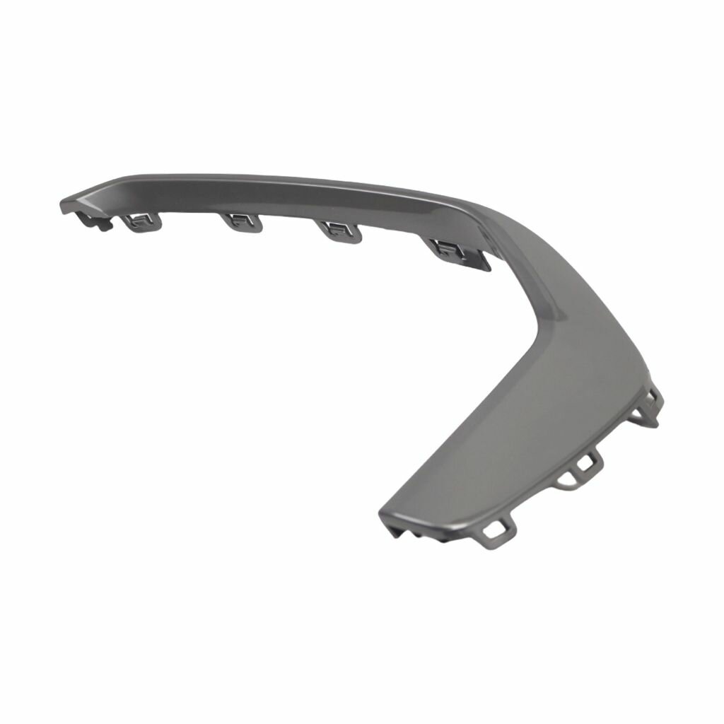 19, 23 Audi A6C8 нижняя отделка сетки, серебристо-серая правая сторона