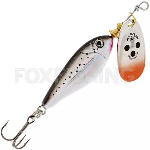 Блесна вращающиеся Blue Fox Minnow Super Vibrax №2 9гр. #S