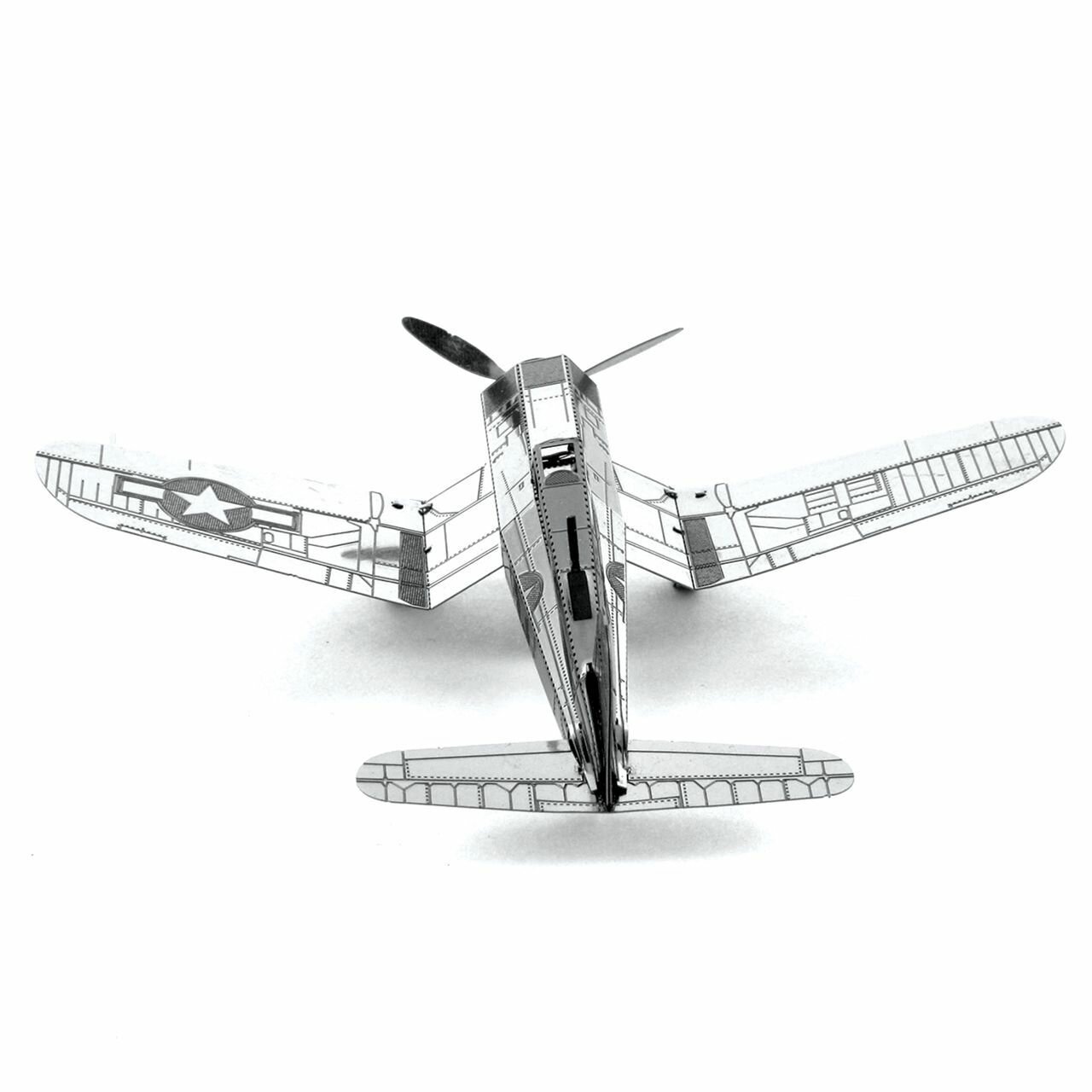 Самолет 3D "F4U Corsair", металлический, для взрослых и детей от 14 лет