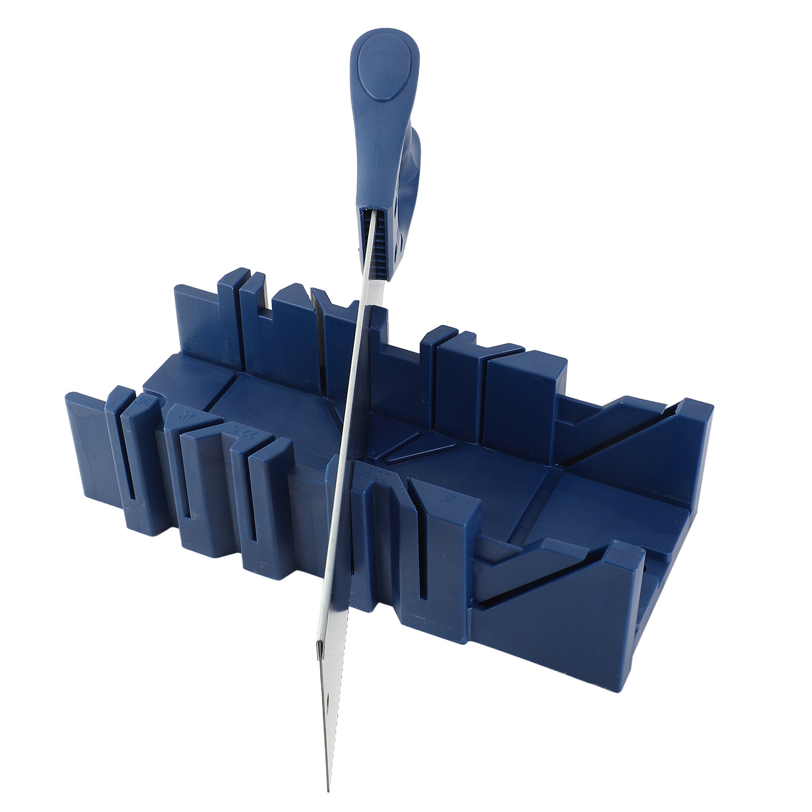 45° Пила для вырезки под угол с ящиком для хранения, набор Пила для вырезки под угол ручная, шкаф для пилы, материал 65 сталь, вес 721г, размер шкафа 31x9x5см, размер пилы 36x10x0.1см, для рамы для фотографий, штукатурных линий, плинтуса, 1 шт ящик, 1 шт