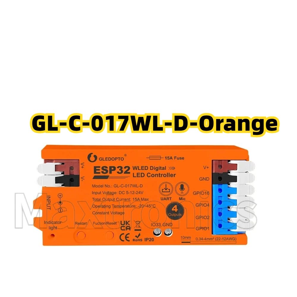 RGB-контроллер GLEDOPTO GL-C-017WL-D Orange