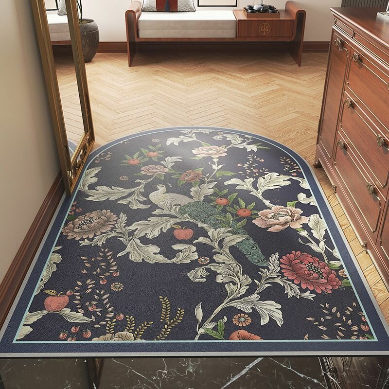 Ковер, Поместите в дверь / гостиную / спальню, полукруглая,0.6 x 0.9 м