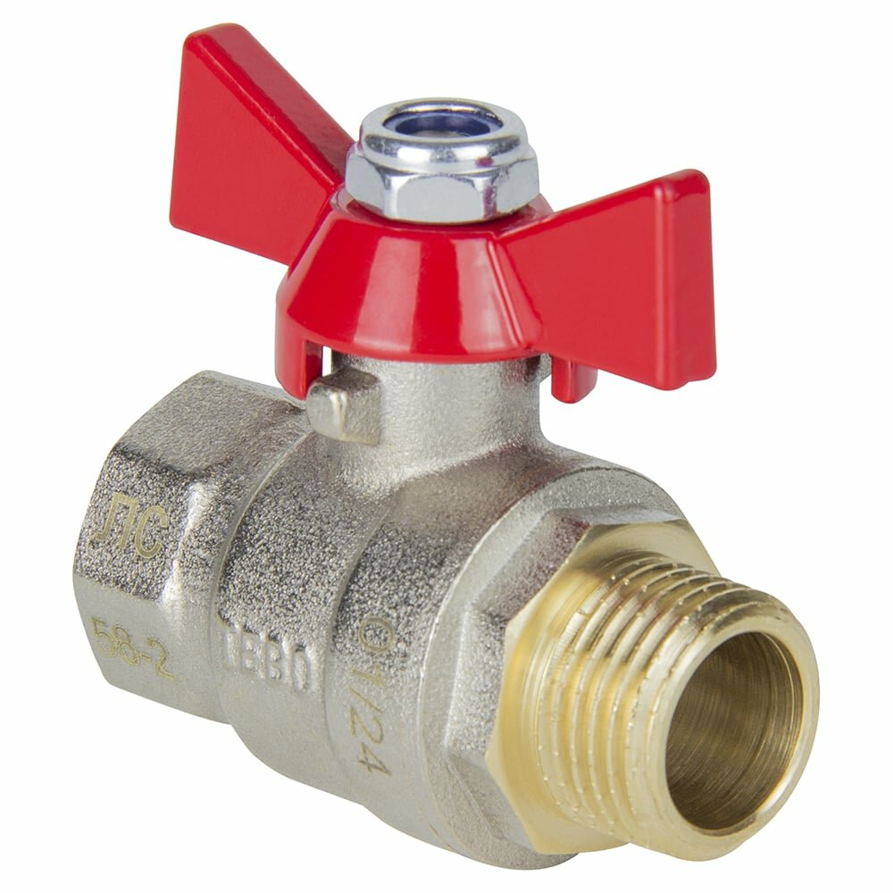 Кран шаровой TEBO T-КШ.202.38. КБ. CN