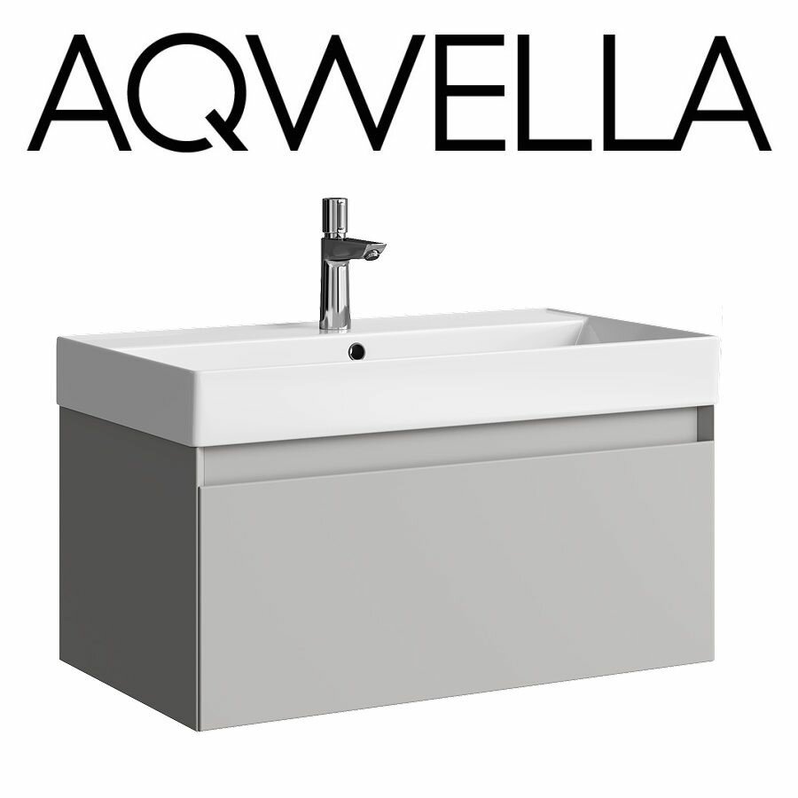 Тумба под раковину Aqwella Geometria 80 GE01081ST
