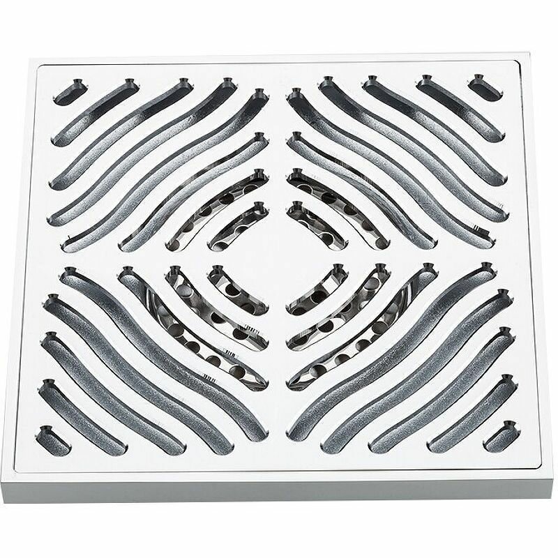 Душевой трап Gappo G8RW15PW50QH с решеткой