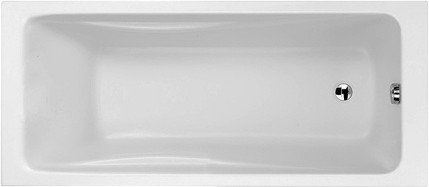 Акриловая ванна Jacob Delafon Odeon Up Odeon up 160x75 см, пристенная, белая, с каркасом