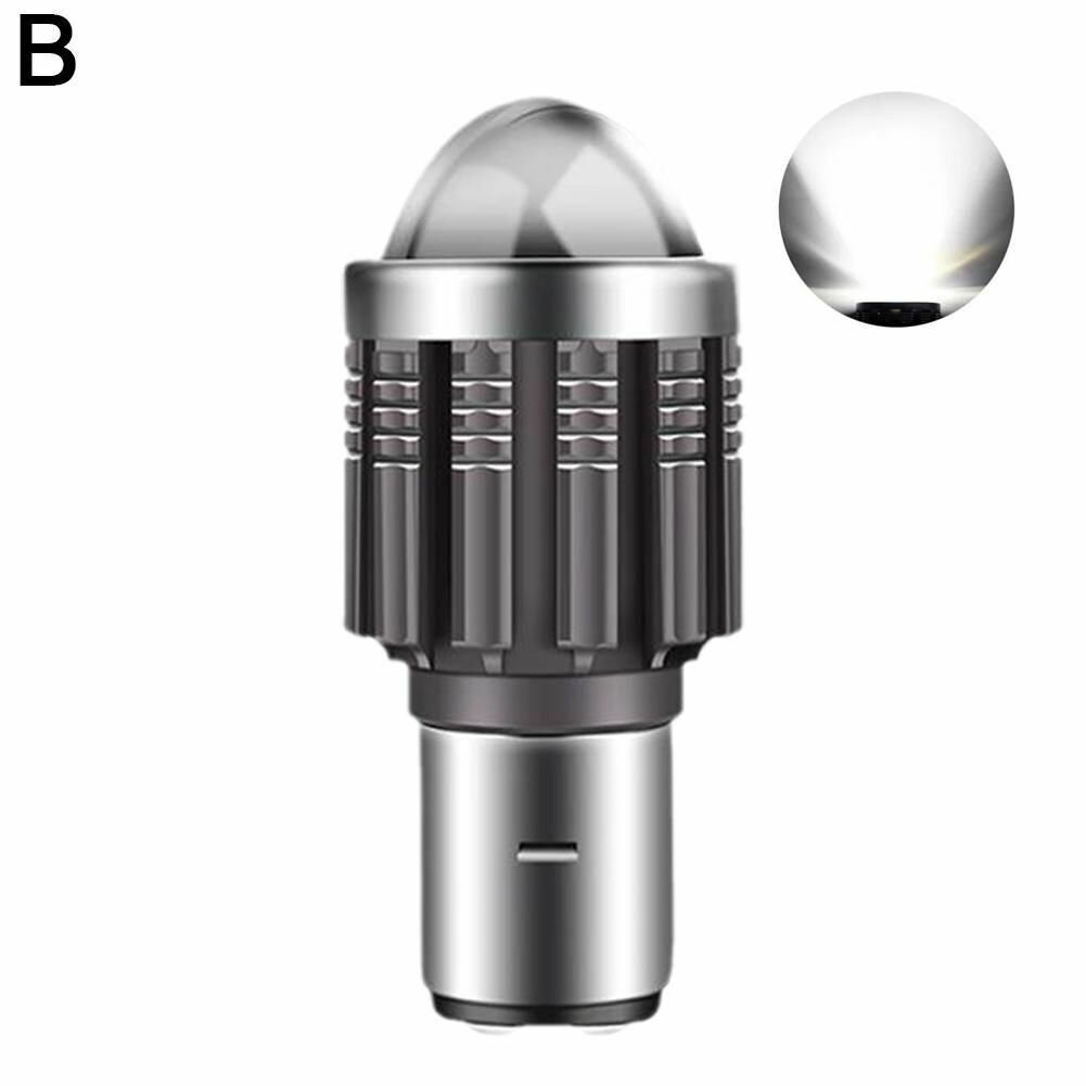 12000Lm H6 BA20D Светодиодная фара для мотоцикла Супер яркая противотуманная фара
