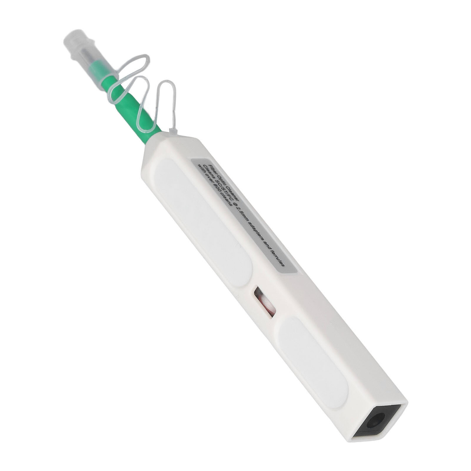 Ручка-очиститель для волоконно-оптических разъемов 2,5 мм, инструмент для очистки торцевых поверхностей разъемов SC ST FC, нажимного типа.