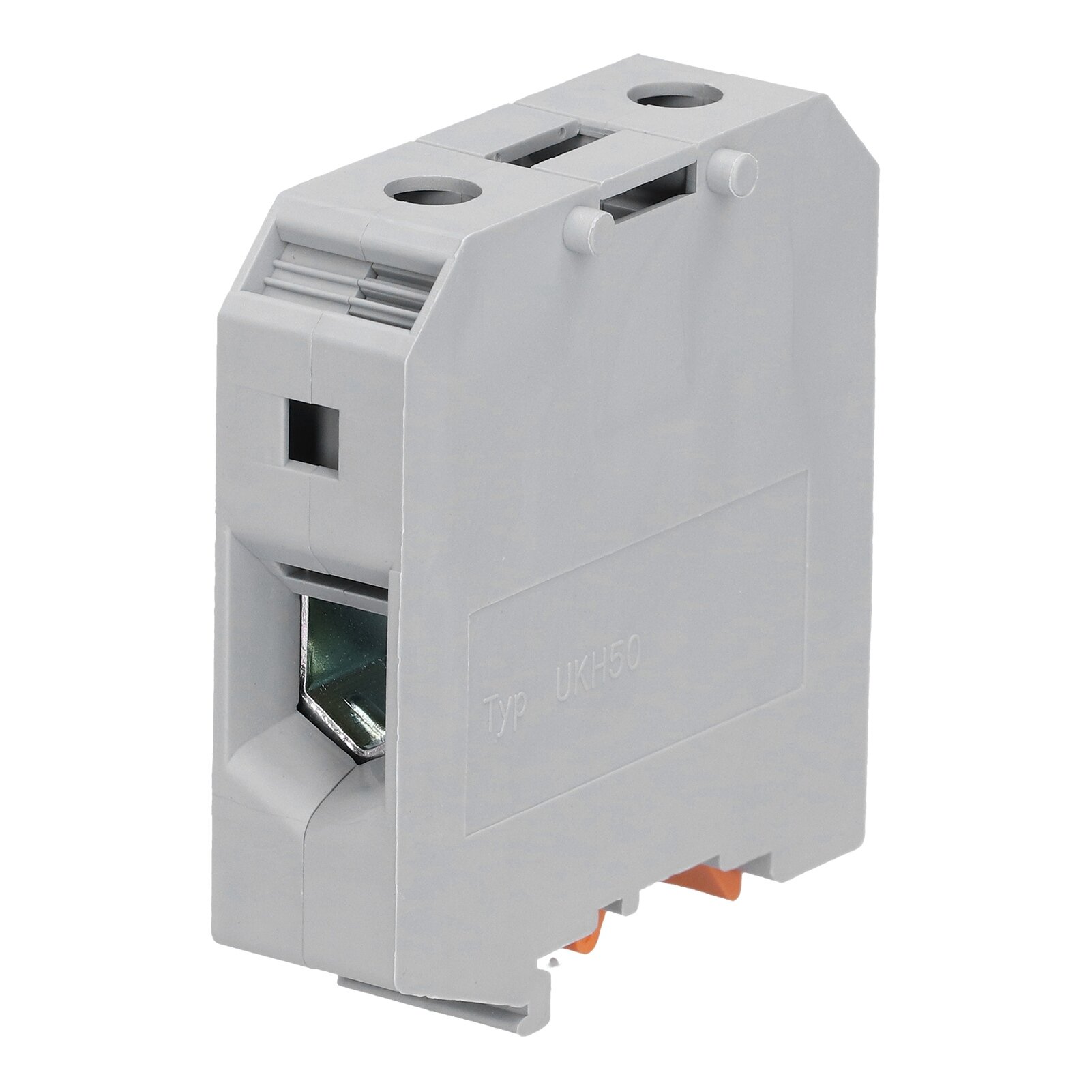 10 шт, комбинированная клеммная колодка для подключения проводов, нескользящая, 50 мм, 150 А, 1000 В, UK50N