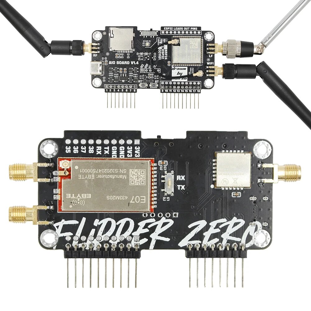 Модуль расширения Wi-Fi NRF24 + ESP32 для Flipper Zero ALLOYSEED