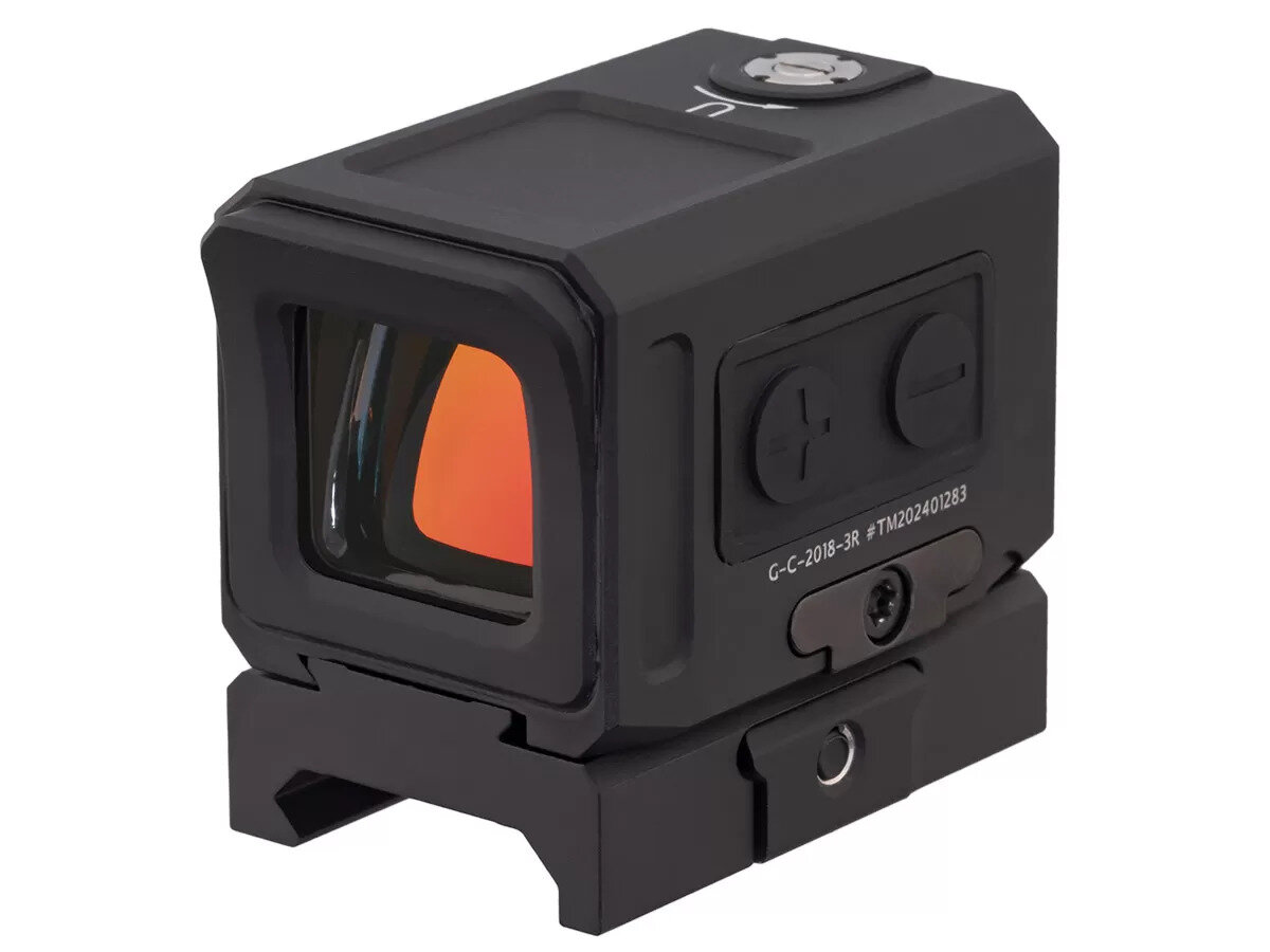 Коллиматор Gaut Tourmaline 1X20X18, Закрытый, Точка 3 Мoa Красная, Weaver