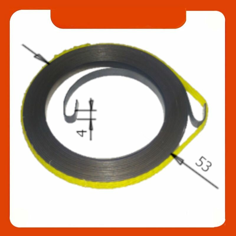 Пружина ручного стартера бензокосы