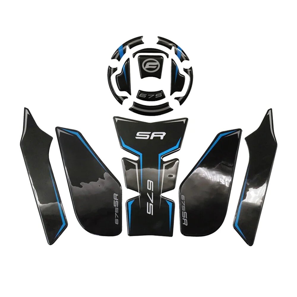 Для CF MOTO 675SRR 675 SR-R 675 sr 675sr-r аксессуары для мотоциклов 3D наклейка на топливный бак B