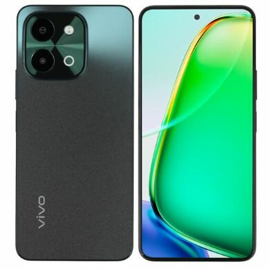 6,68" Смартфон Vivo Y28 4G 8/256 ГБ (V2352) 2024, зеленый