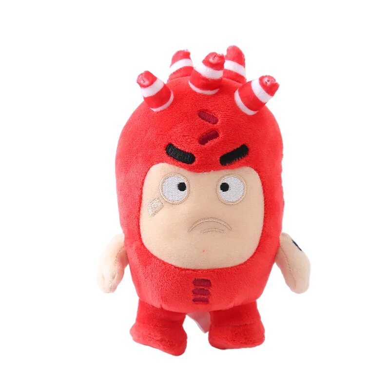 Мягкая игрушка Oddbods Зейк Джефф 18 см Красный, B