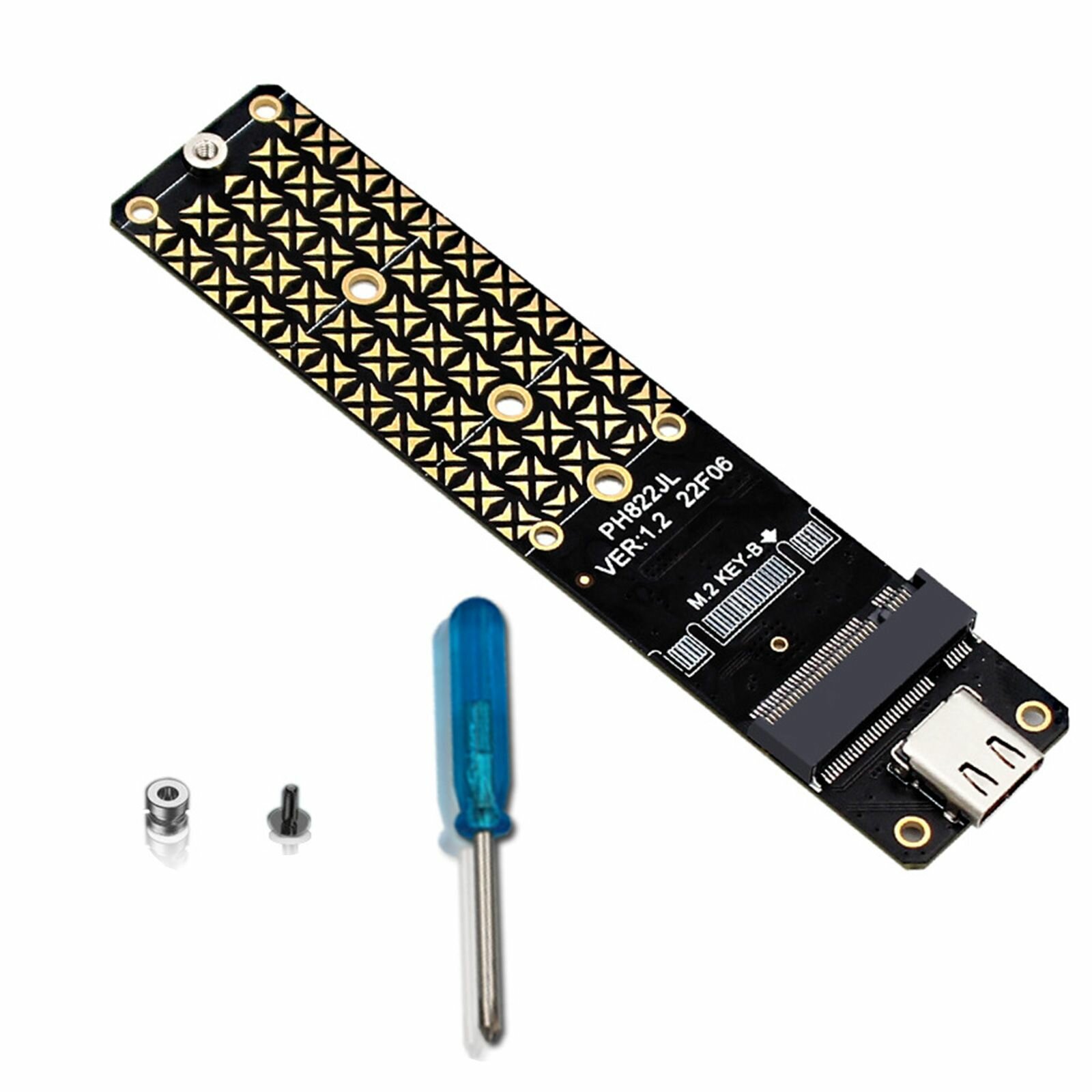 Накопитель SSD M2 B Key c разъемом USB 32 Type C 10 Гб/c чипом JMS580