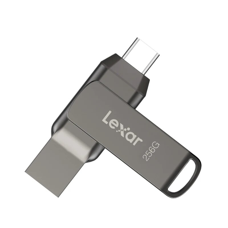 Lexar 256GB USB 3.2 2-в-1 флешка Metal