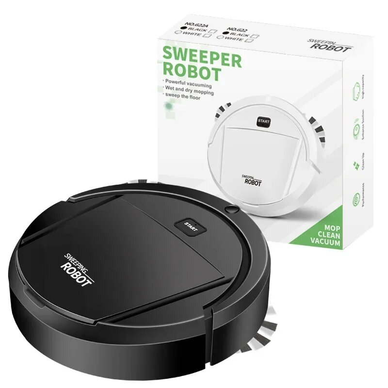 Робот-пылесос Sweeper Robot, белый — фото 1