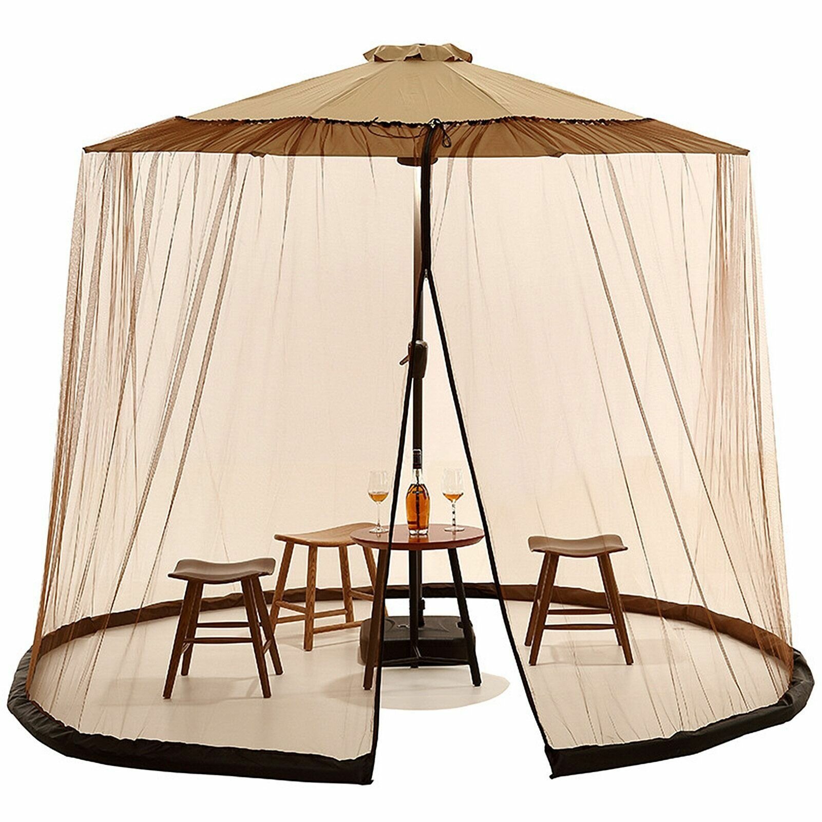 Москитная сетка для гамака，300x230cm。Зонт в комплект не входит