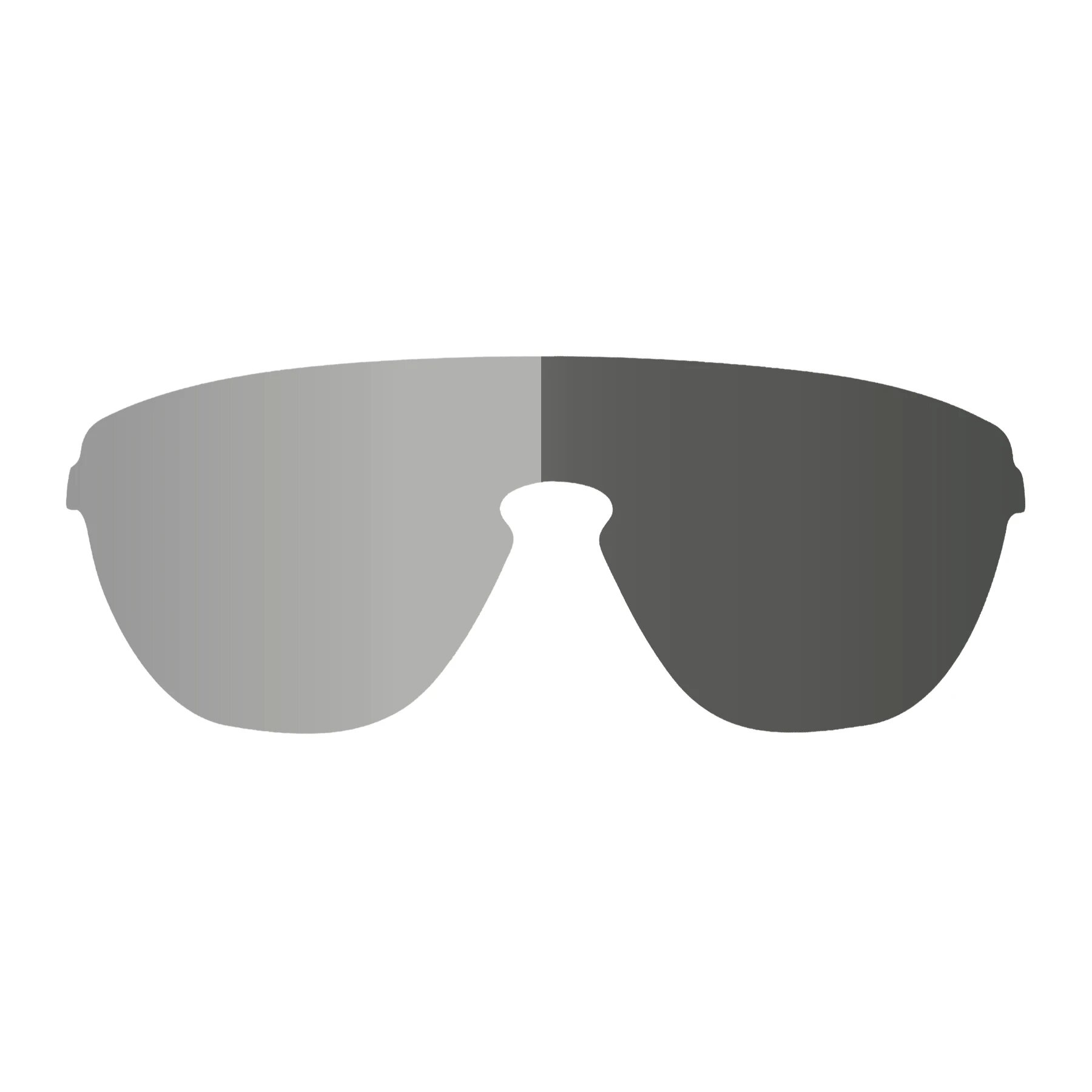 Сменные поляризационные линзы Hokklo для Oakley Corridor OO9248 L.DGrey Photochromic, Серый