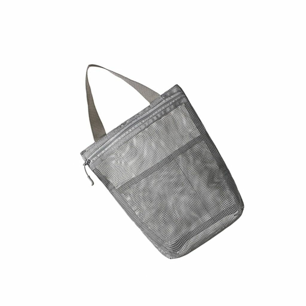 Сумка для туалетных принадлежностей для путешественников с Сетчатыми Отделениями Решение для хранения в ванной комнате