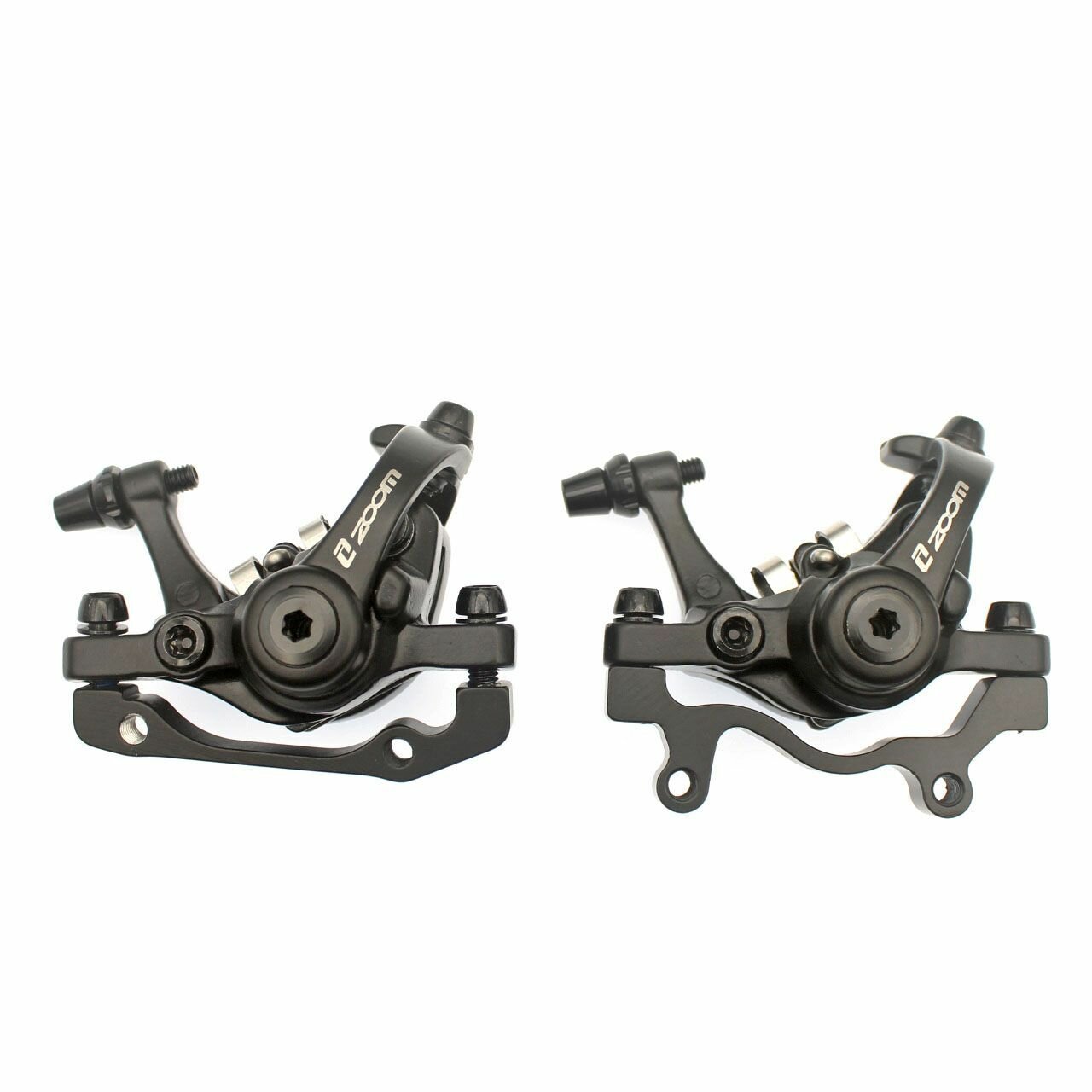 ZOOM Велосипедный дисковый DB680 тормоз из алюминиевого сплава F160 R160 MTB Велосипедный механический суппорт Дисковый тормоз