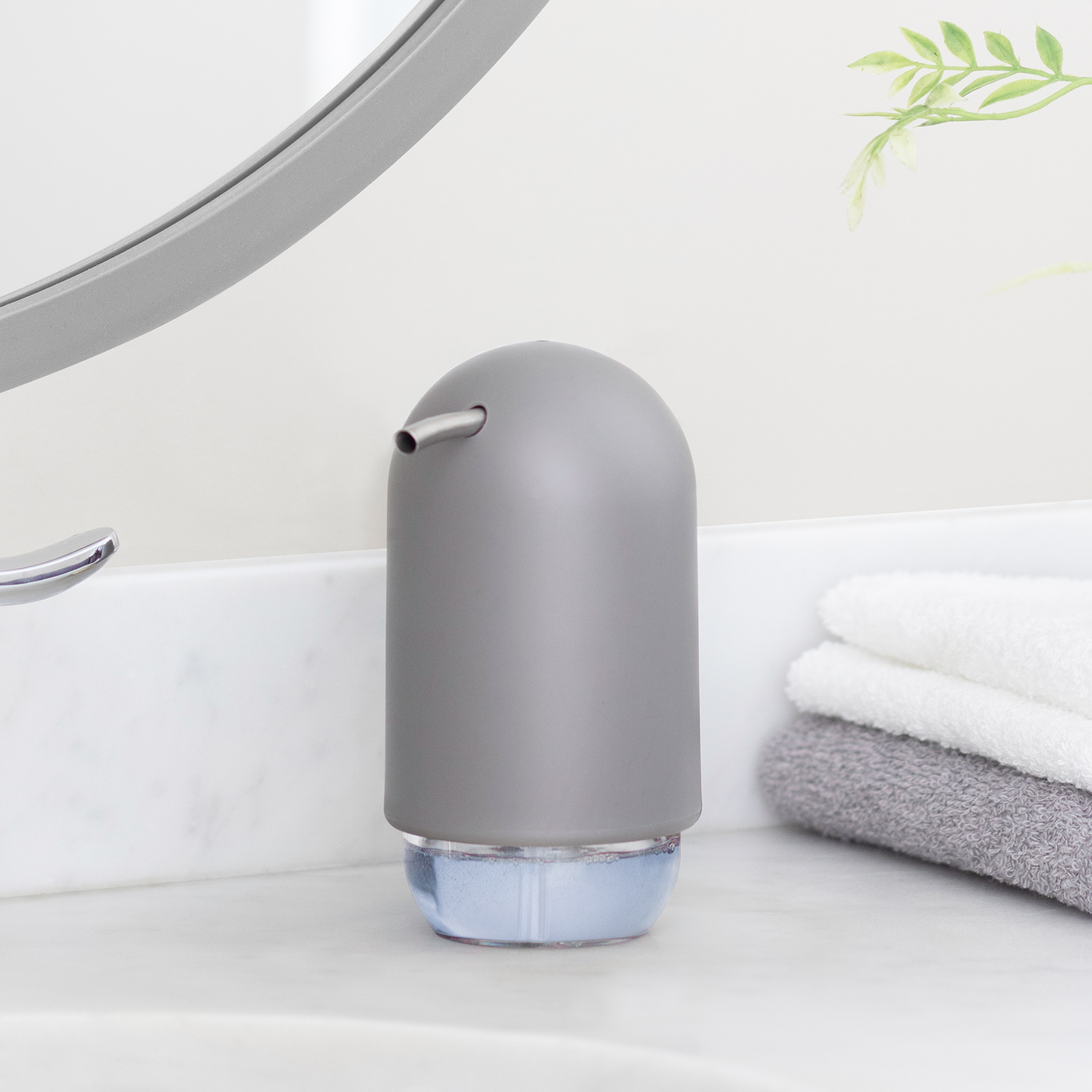 Дозатор для жидкого мыла Umbra Touch, серый