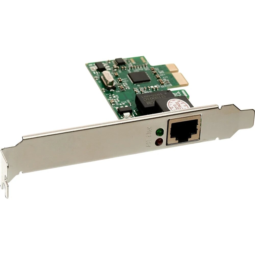 Сетевой адаптер ExeGate EXE-560 PCI-E x1 v2.0, 1xRJ45, UTP 10 100 1000Mbps, Realtek Chipset RTL8111C 281224