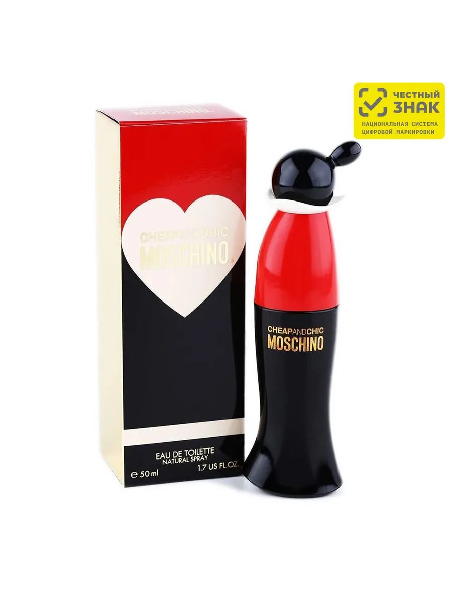 Moschino Туалетная вода Cheap & Chic женская, 50 мл edt