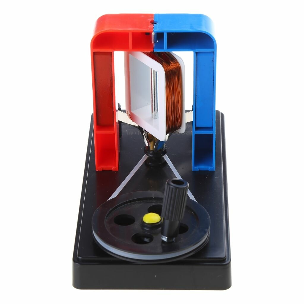 Учебное оборудование, Генератор постоянного тока с ручным приводом для эксперимента Фарадея