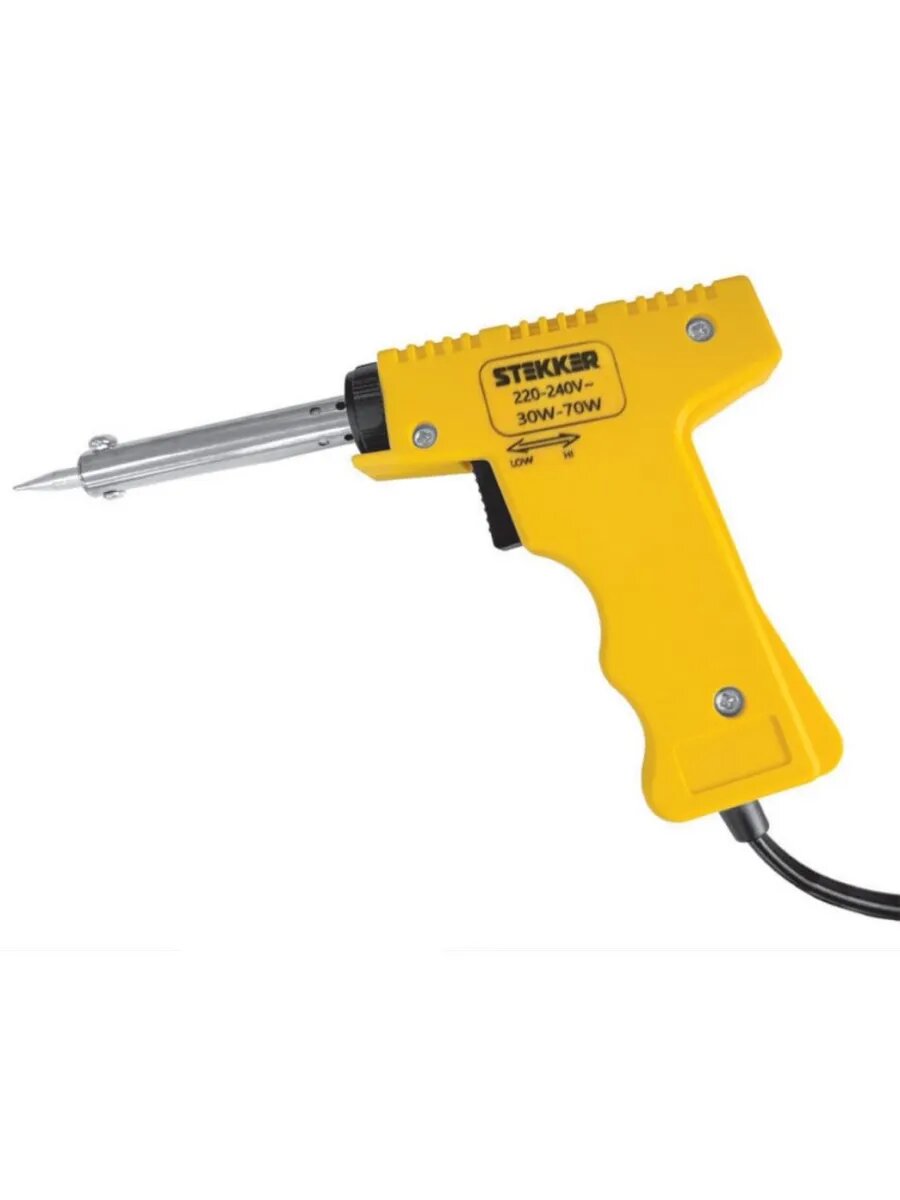 Паяльник импульсный двухрежимный STEKKER PLE501-70