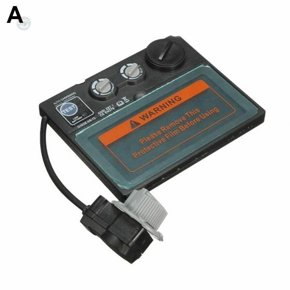 Светофильтр для сварочной маски WS1000A, автозатемнение DIN9-13, защита глаз от УФ и ИК излучения, солнечная батарея и литиевая подпитка, подходит для MIG/MAG/TIG сварки