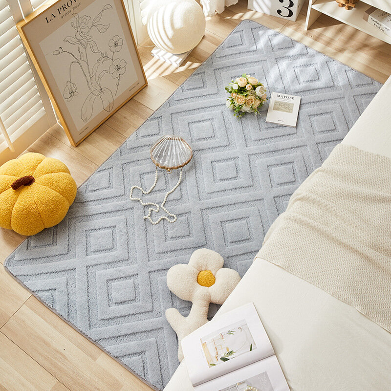 Мягкий ковер, прикроватное одеяло, которое можно стирать в стиральной машине, подходит для спальни и гостиной.90*160cm