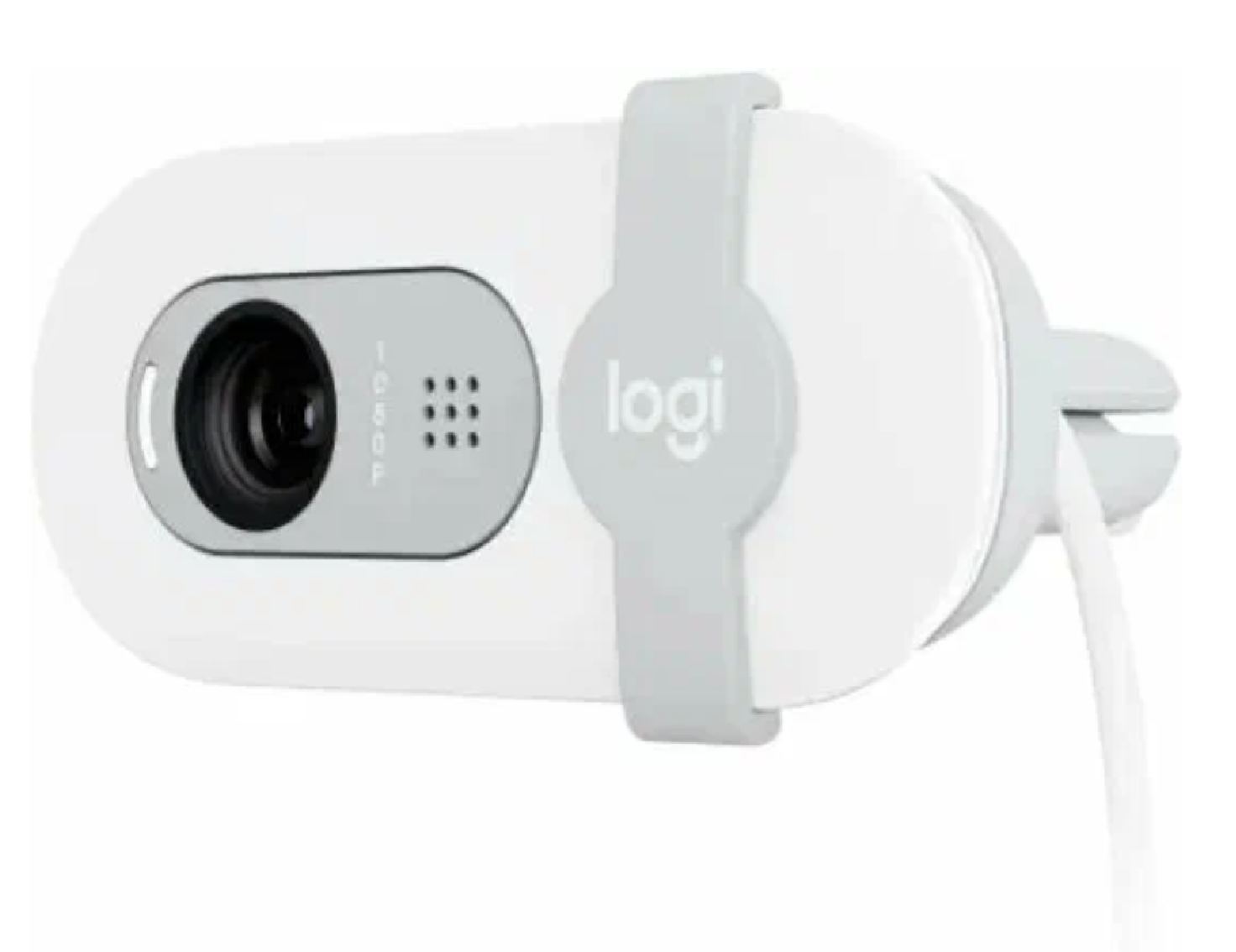 Веб камера Logitech Brio 90 White, Full HD 1080, с микрофоном, белая